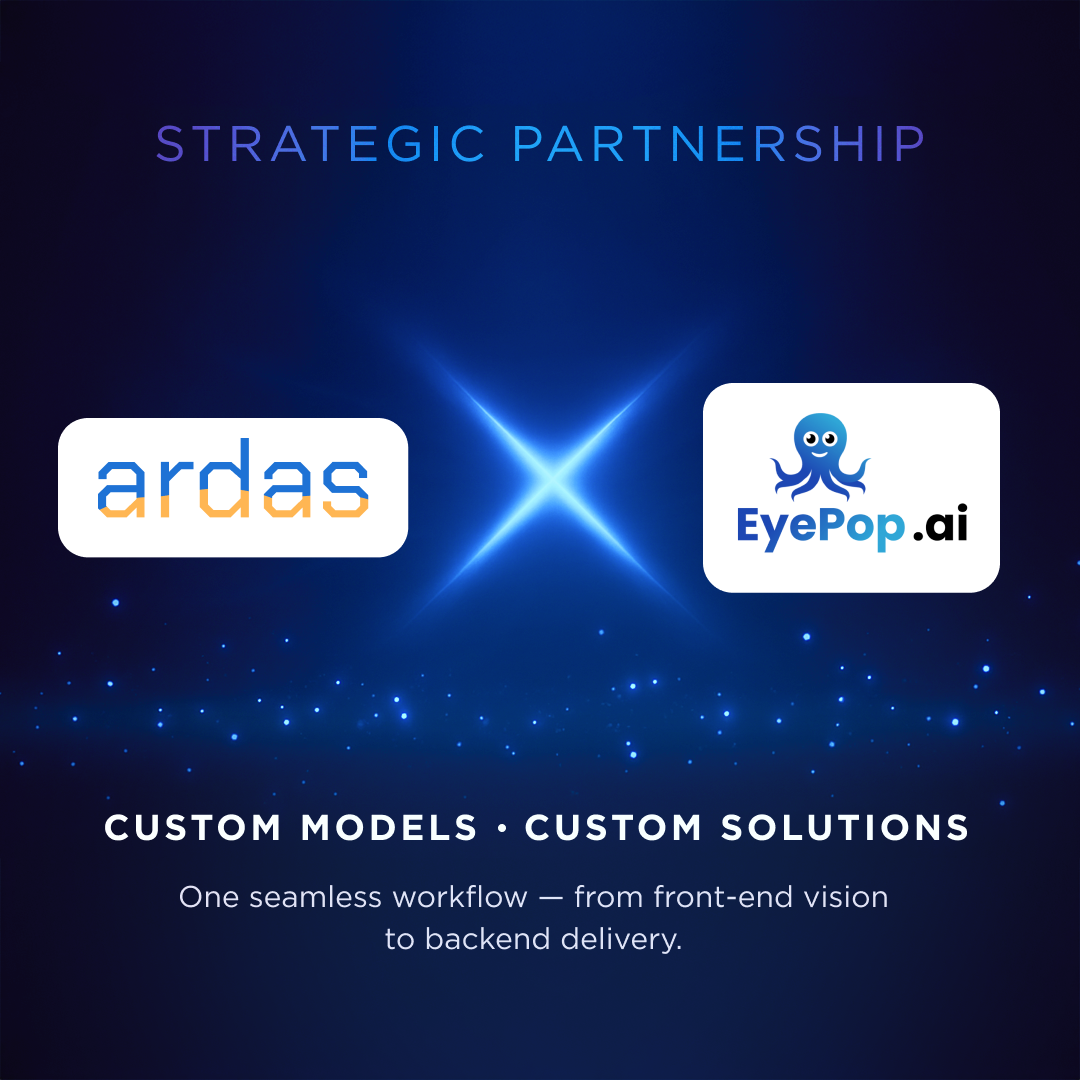 Ardas and EyePop.ai: Vision Tech Partnership